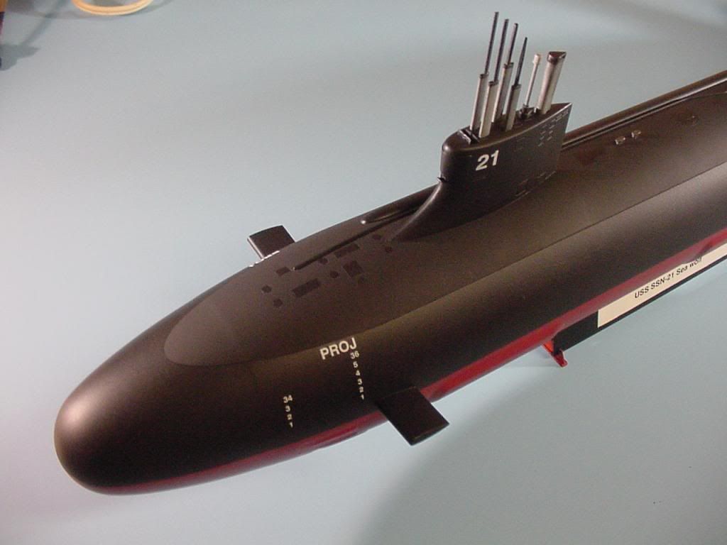 Trumpeter 1/144 USS Seawolf SSN-21 - Ships - IPMS/USA Forums