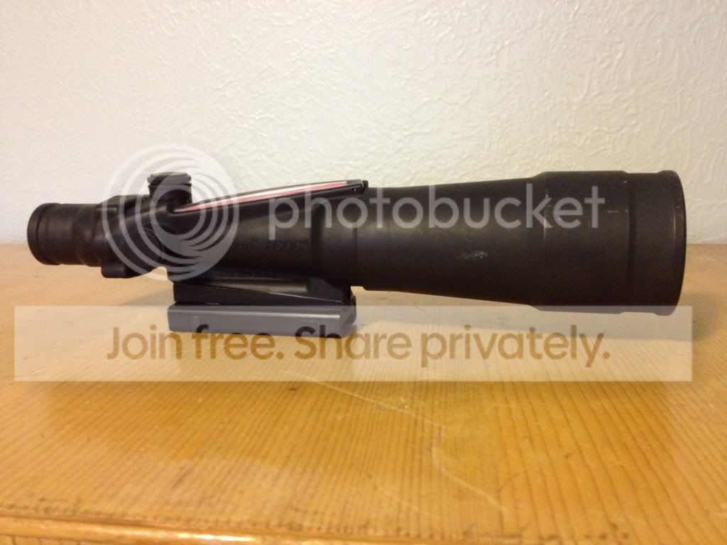 ACOG TA55A (5.5x50 BAC, .308 BDC), throw lever mount, case | 1911 ...