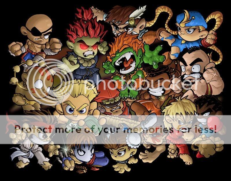 RPG MAKER CORP.: Picture - Capcom - Street Fighter Chibi