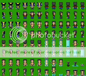 RPG MAKER CORP.: Charset - X-men Wolverine 01