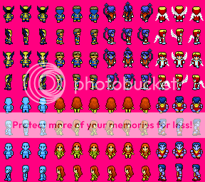 RPG MAKER CORP.: Charset - X-Men 01