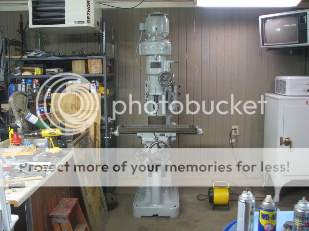 Antique Machinery and History | Cleveland milling machine info ...