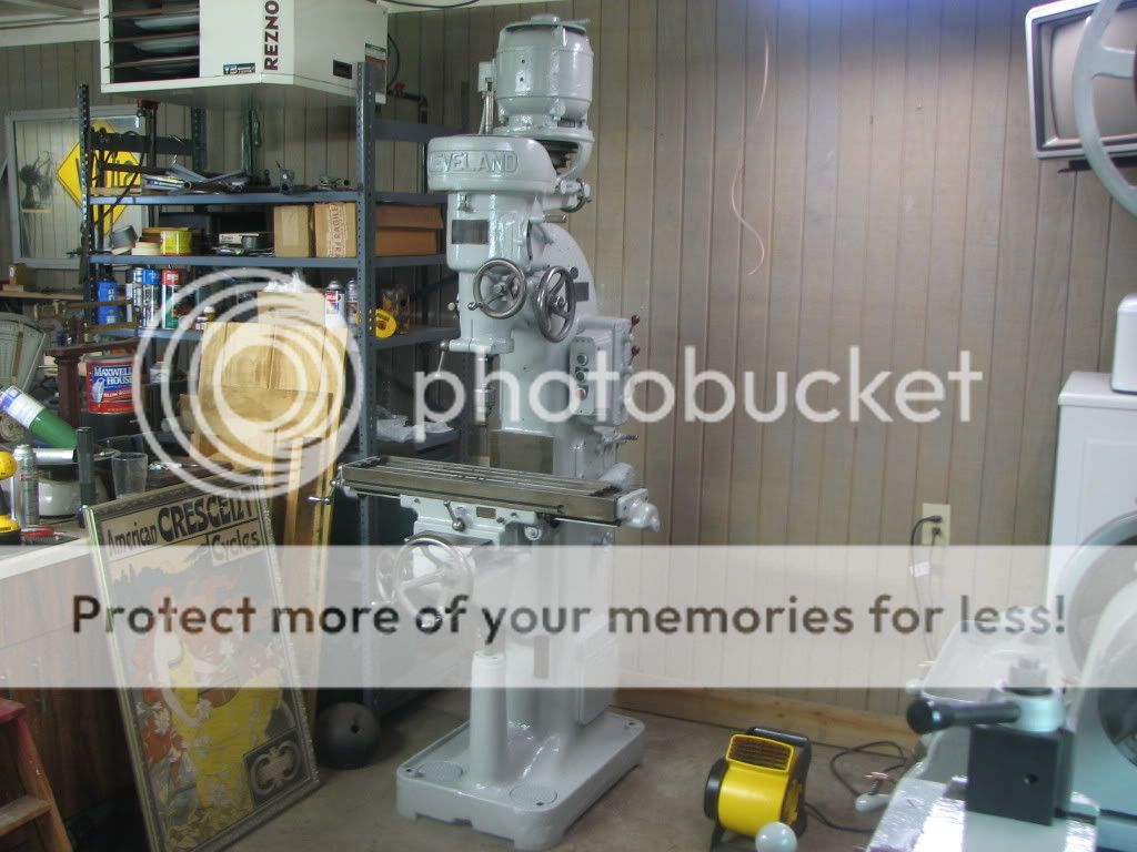 Antique Machinery and History | Cleveland milling machine info ...