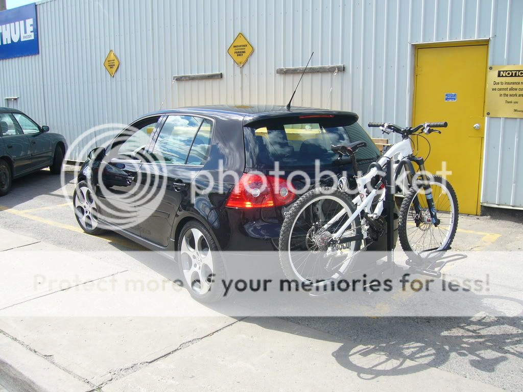 Rabbit/GTi + hatch mounted bike rack | VW Vortex - Volkswagen Forum