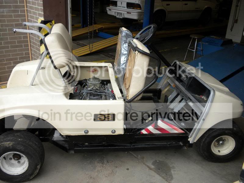 Weez building a true V8 golf cart......with video! | Honda TRX 450R